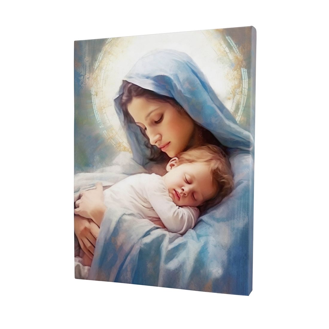 Obraz Matki Boskiej - Harmonia i Spokój w Twoim Domu, format 70x105 cm ...