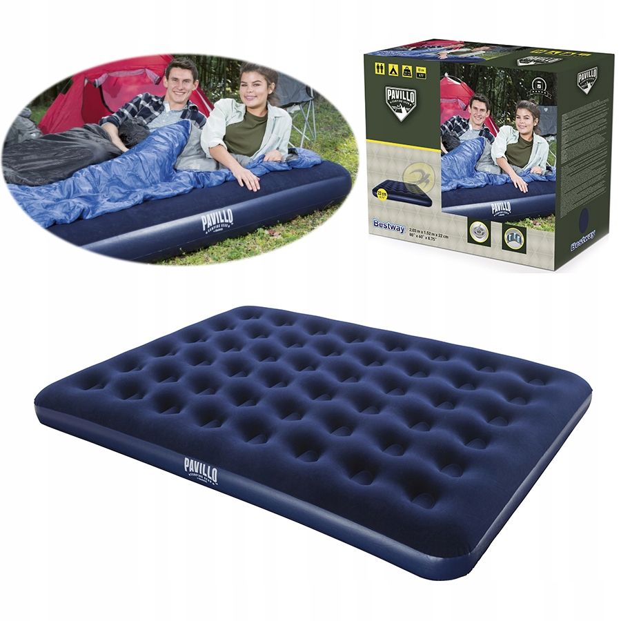 MATERAC DMUCHANY DWUOSOBOWY DUŻY DO SPANIA - ERLI.pl