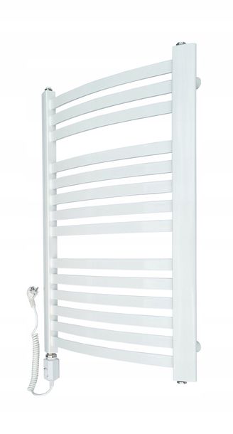 Grzejnik łazienkowy elektryczny ZEUS 600 W BIAŁY - ERLI.pl