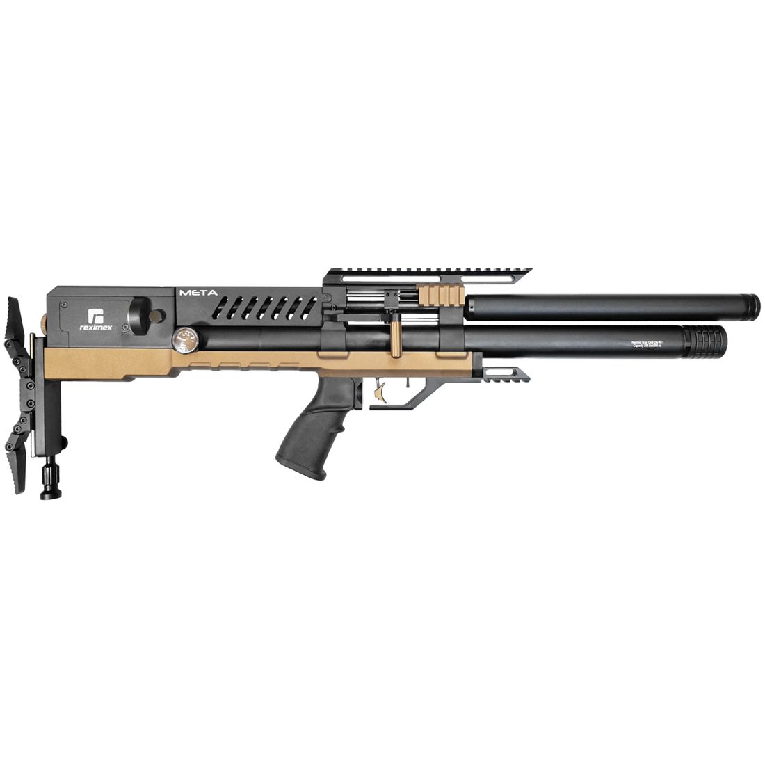 Wiatrówka PCP Reximex Meta Bronze 5.5 mm z regulatorem i tłumikiem ...