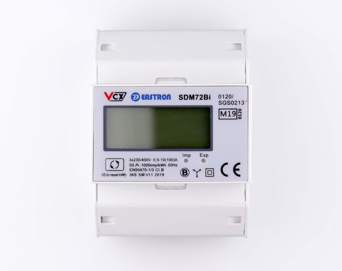 SDM72 BI (MID) Licznik energii trójfazowy pomiar dwukierunkowy ...