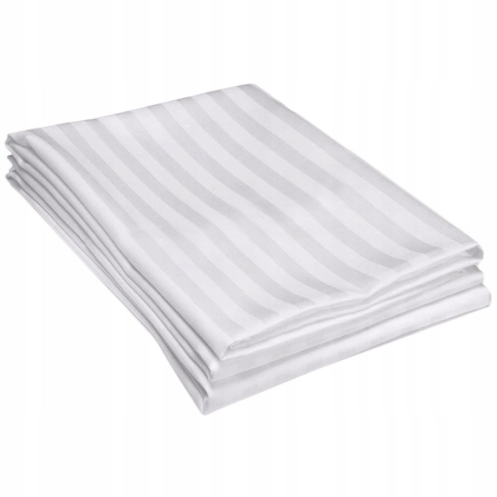 PRZEŚCIERADŁO HOTELOWE ADAMASZEK BIAŁE 200x220 cm - ERLI.pl