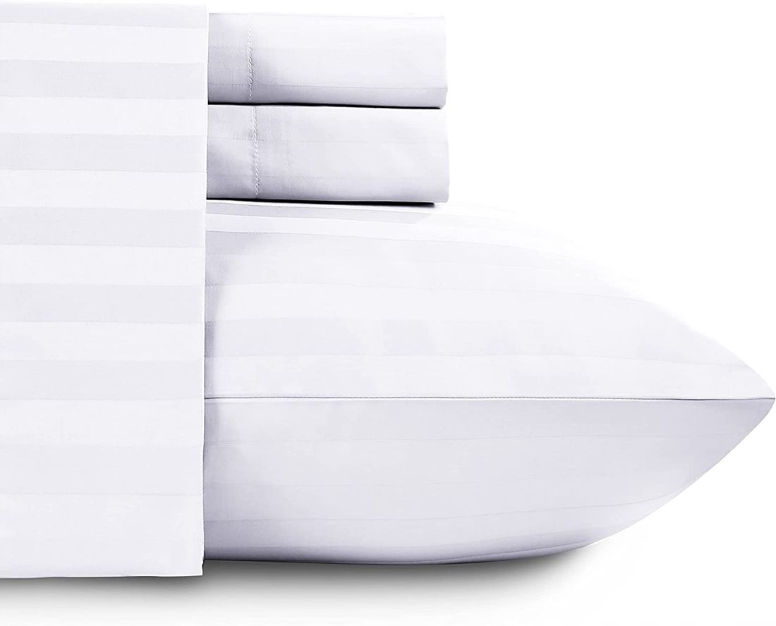 POŚCIEL HOTELOWA ADAMASZEK 160x200 cm + 2 POSZEWKI - ERLI.pl