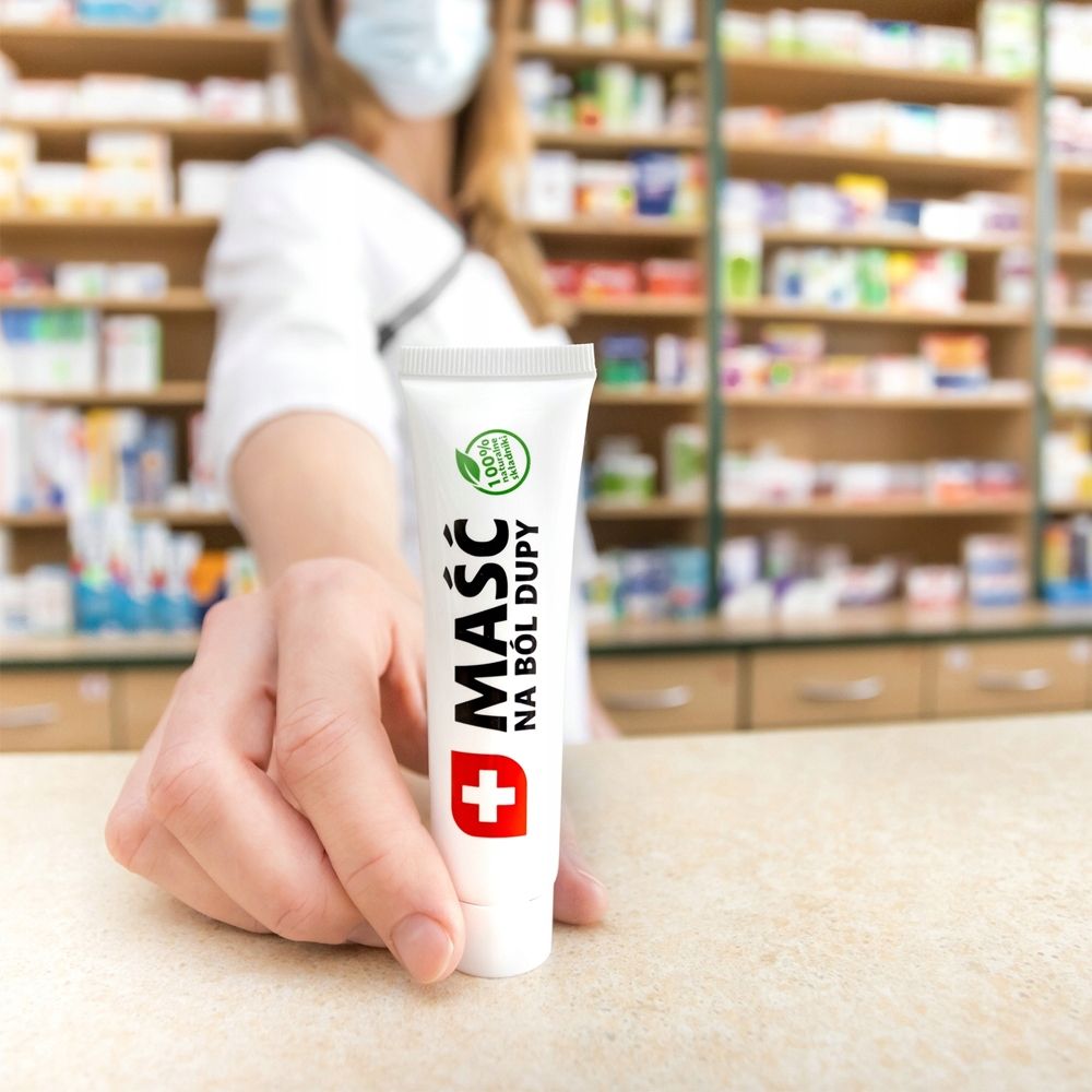 MAŚĆ NA BÓL DUPY CUDOWNY LEK NA PROBLEMY LUDZI PREZENT – 148781300 ...