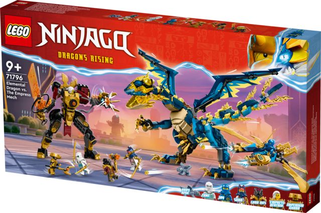 71796 LEGO NINJAGO SMOK ŻYWIOŁU vs MECH CESARZOWEJ - ERLI.pl