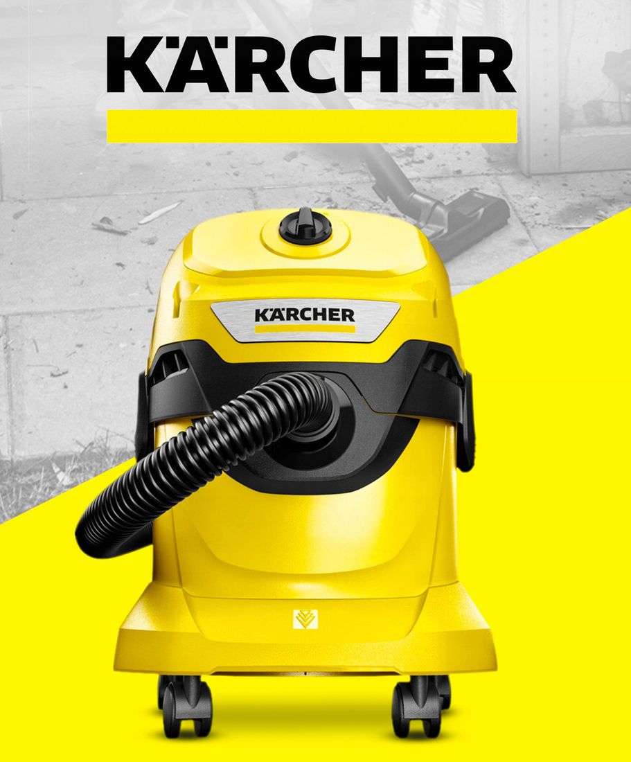 ODKURZACZ WIELOFUNKCYJNY WD4 KARCHER NEW MODEL XXL - ERLI.pl