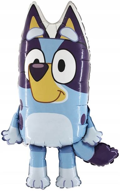 Balon Pies BLUEY bajka BLUE na HEL Urodziny 91cm - ERLI.pl