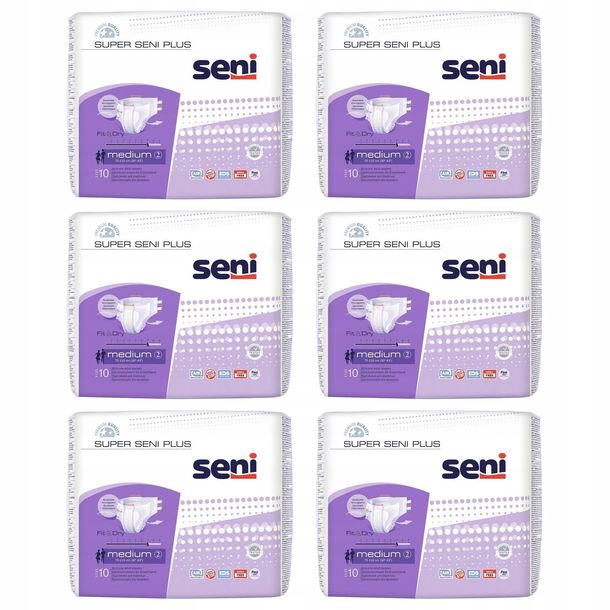 Super Seni Plus pampersy dla osób starszych S - ERLI.pl