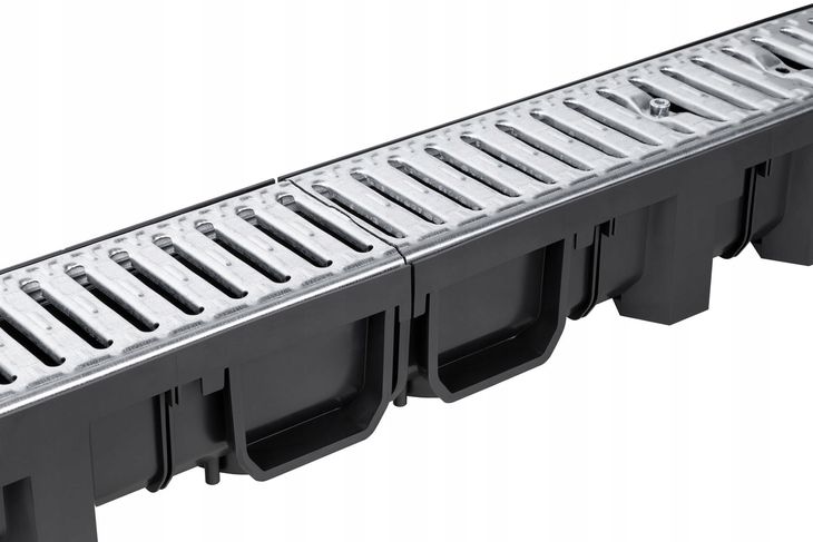 ODWODNIENIE LINIOWE H105 ruszt OCYNK ZESTAW 6m - ERLI.pl