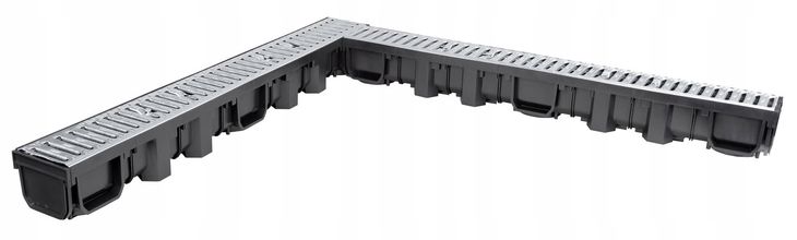 ODWODNIENIE LINIOWE H105 ruszt OCYNK ZESTAW 6m - ERLI.pl