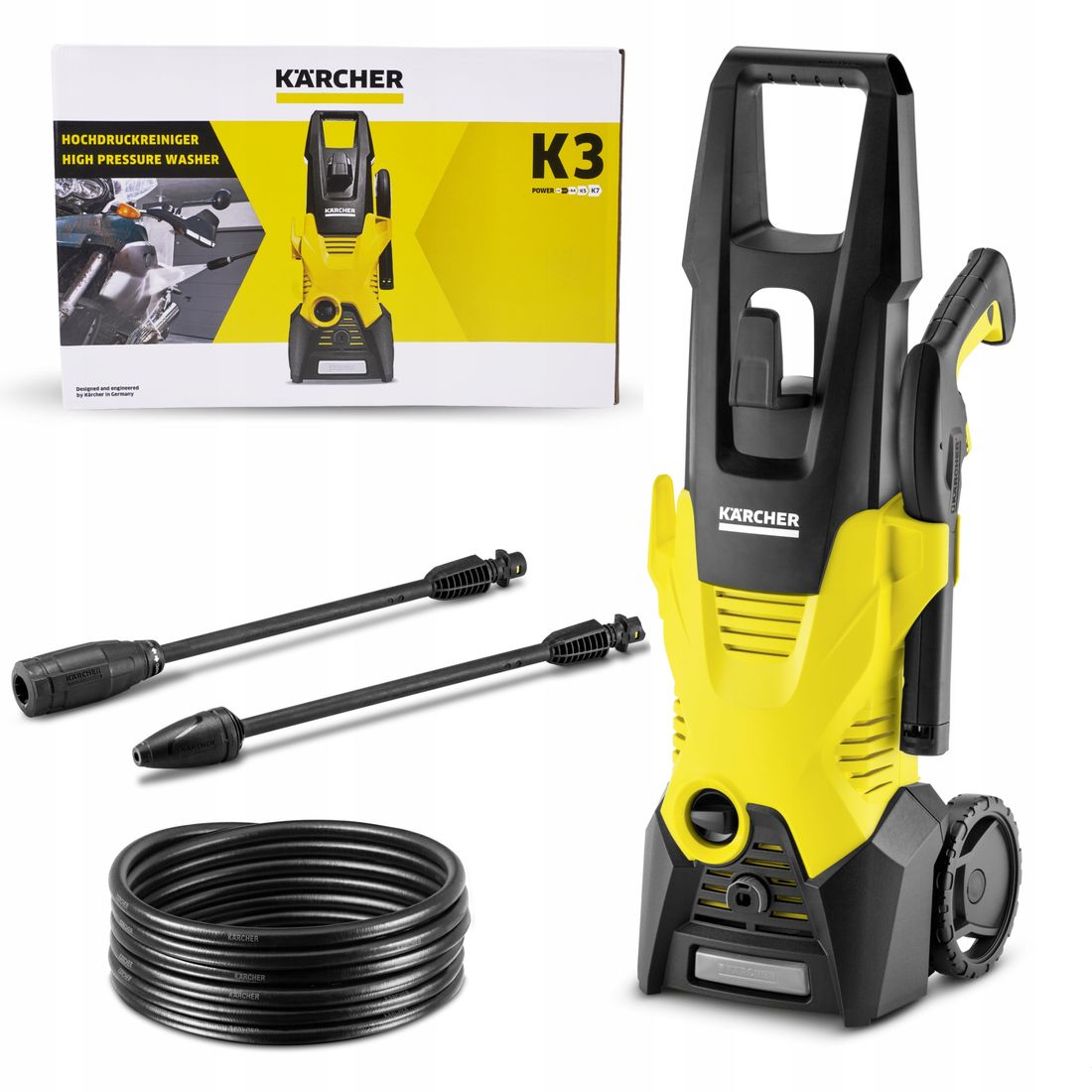 MYJKA CIŚNIENIOWA KARCHER K3 120 BAR 1600 W - ERLI.pl