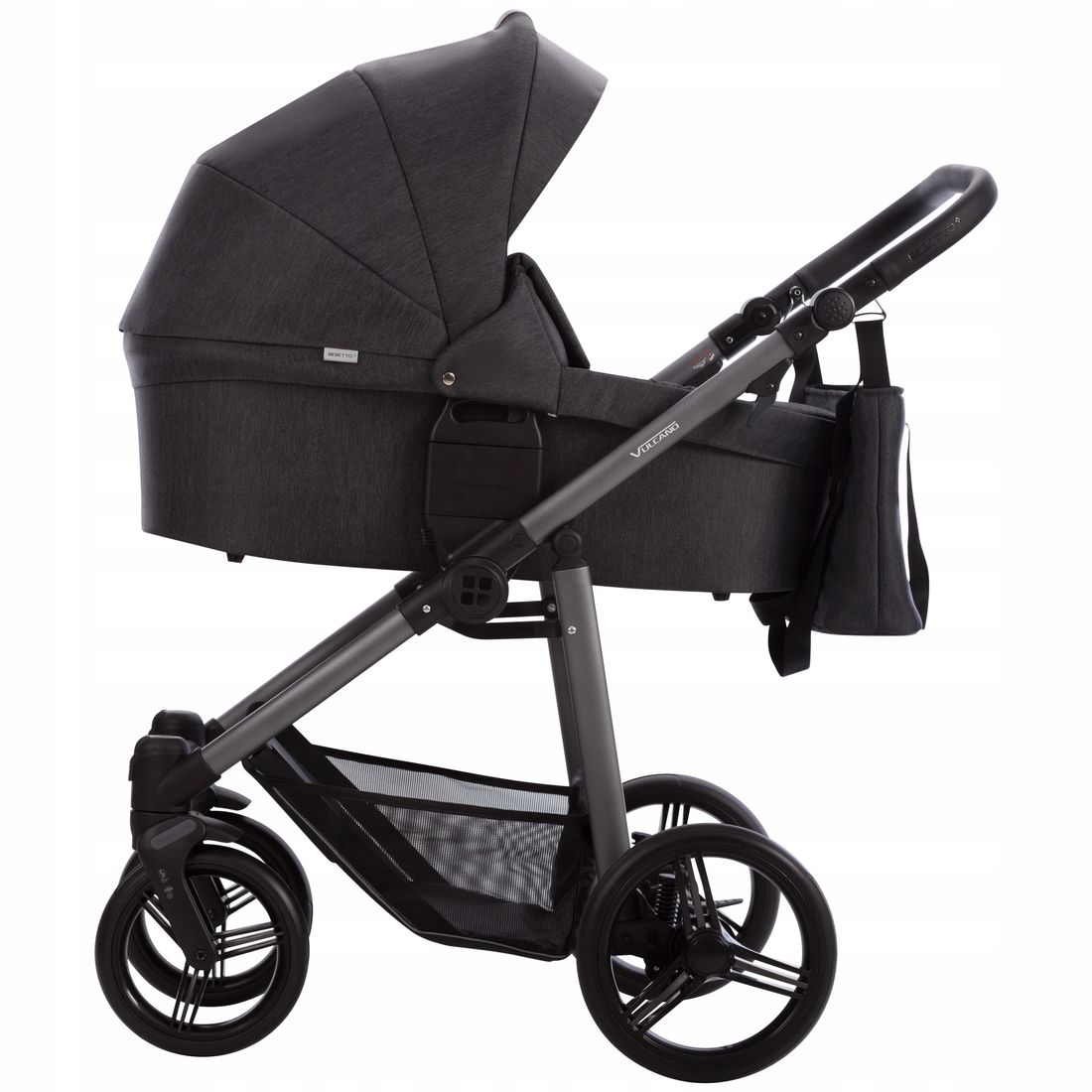 Bebetto Vulcano 3w1 kolor 4 grafit Fotel Bebetto - ERLI.pl