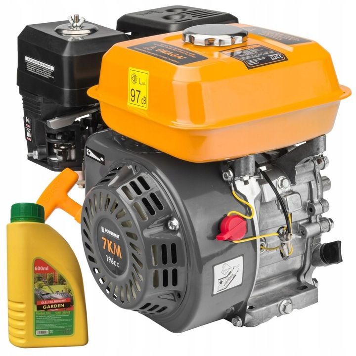 SILNIK SPALINOWY 7KM 19MM DO ZAGĘSZCZARKI AGREGATU - ERLI.pl