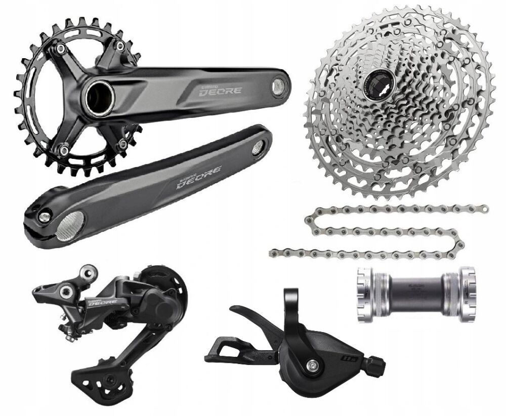 SHIMANO kompletny napęd 1x11 FULL DEORE M5100 32T - ERLI.pl