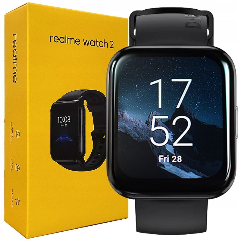 SMARTWATCH REALME WATCH 2 BT 5.0 SPO2 Zaawansowane Funkcje Stylowa ...