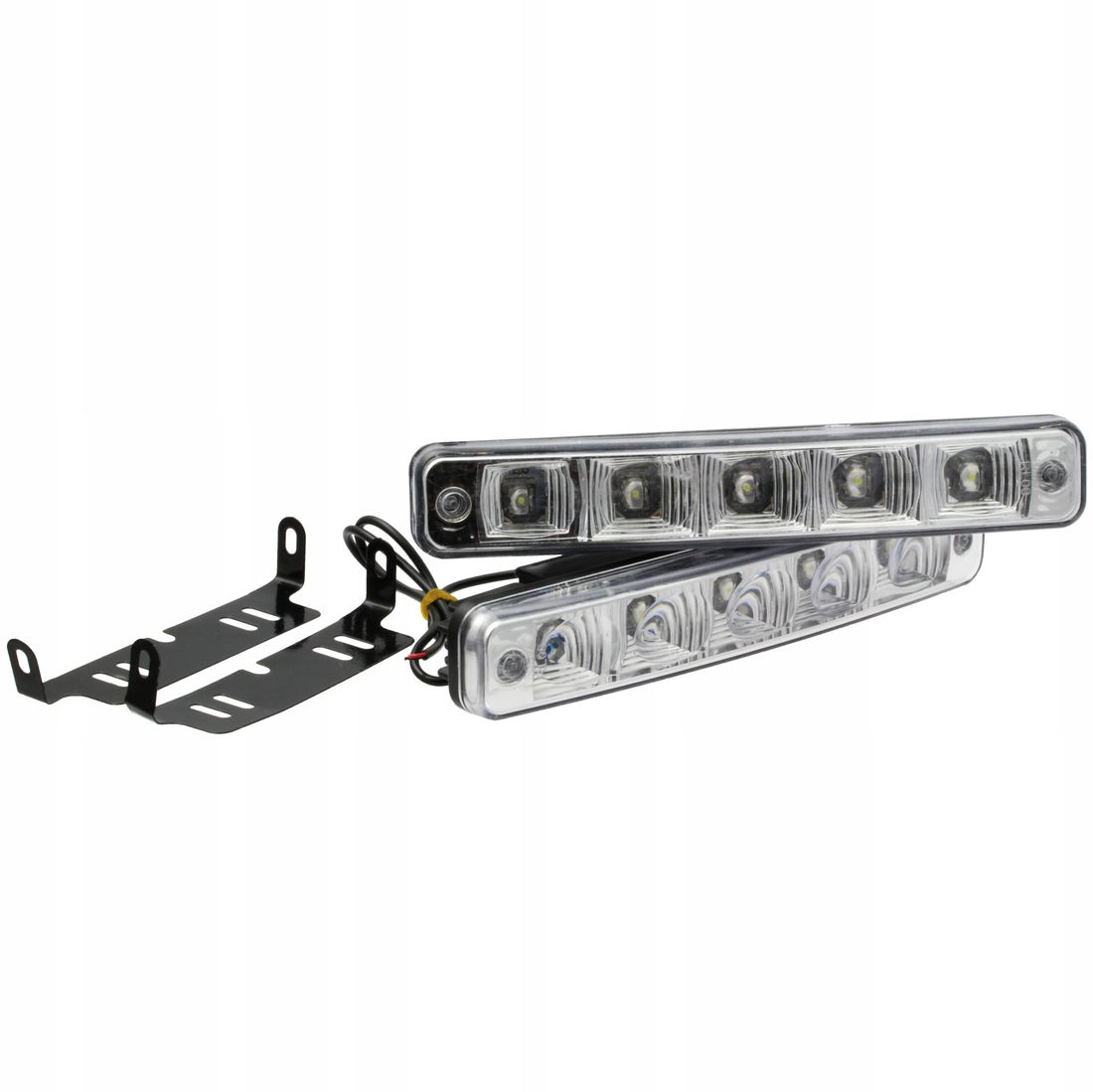 LAMPY ŚWIATŁA DO JAZDY DZIENNE LED MIJANIA 6000K - ERLI.pl
