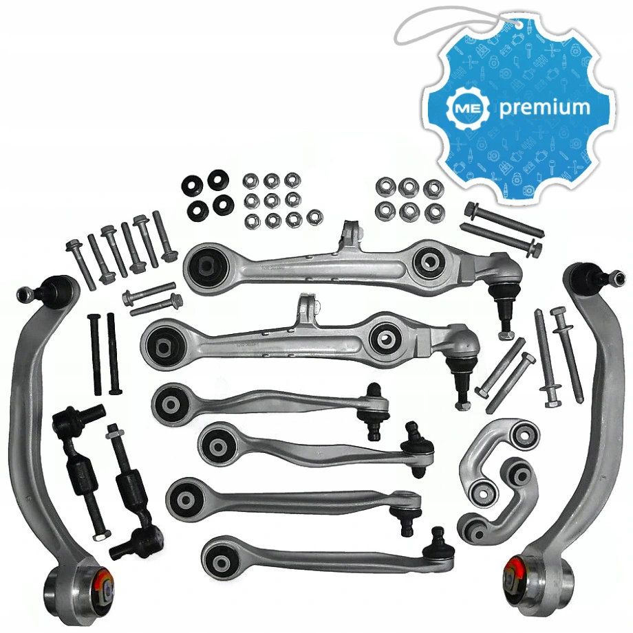 ZESTAW ZAWIESZENIA WAHACZE AUDI A4 A6 VW PASSAT B5 - ERLI.pl