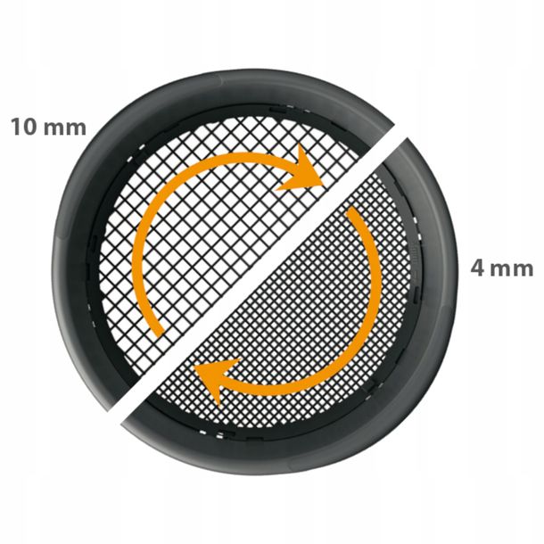 Sito ogrodowe regulacja przesiewanie ziemi kompost - ERLI.pl