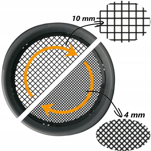 Sito ogrodowe regulacja przesiewanie ziemi kompost - ERLI.pl