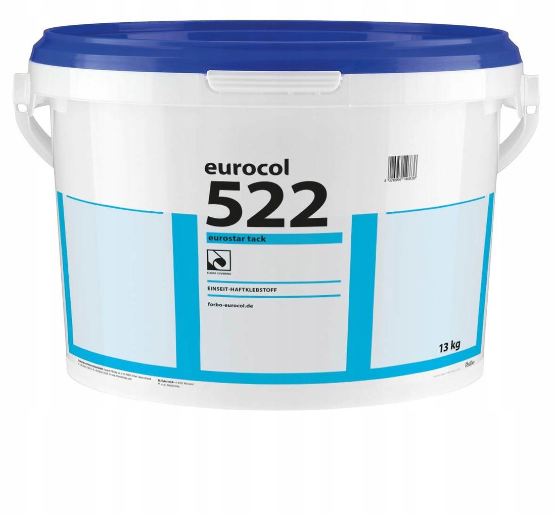 KLEJ DO WYKŁADZIN ELASTYCZNYCH EUROCOL 522 – 150171098 - ERLI.pl