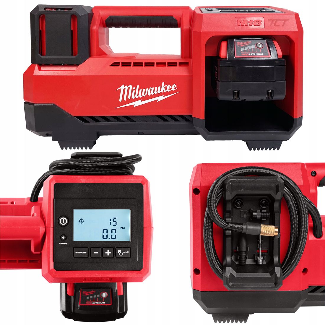 Sprężarka Kompresor Milwaukee 4933478706 M18BI-501 – 164504977 - ERLI.pl