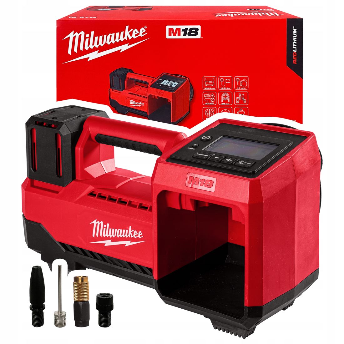 Sprężarka Kompresor Milwaukee 4933478706 M18BI-0 - ERLI.pl