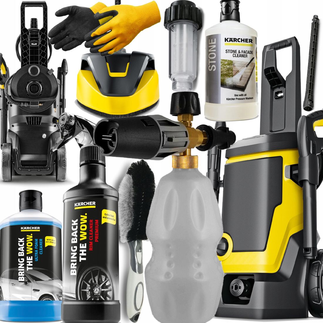 MYJKA CIŚNIENIOWA KARCHER K7 WCM GIGANT ZESTAW NEW - ERLI.pl
