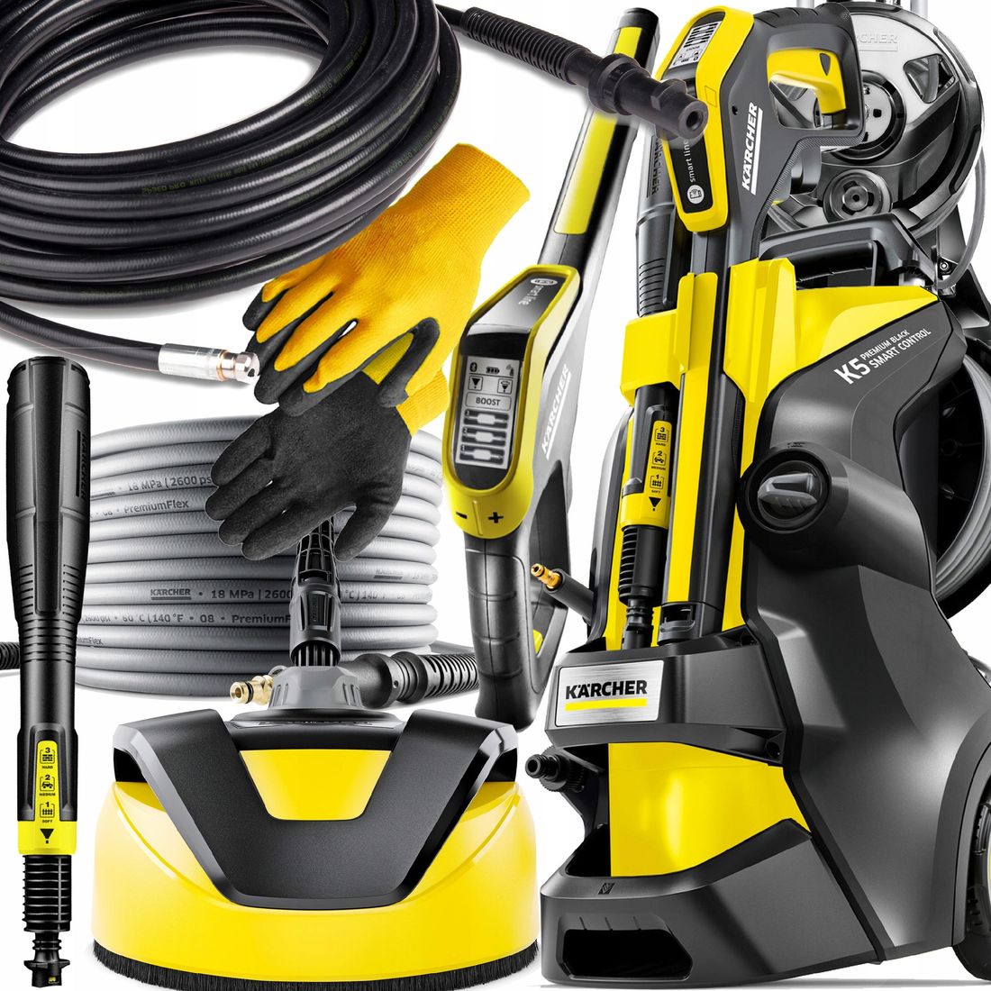 MYJKA CIŚNIENIOWA KARCHER K5 ZESTAW DO KANALIZACJI - ERLI.pl