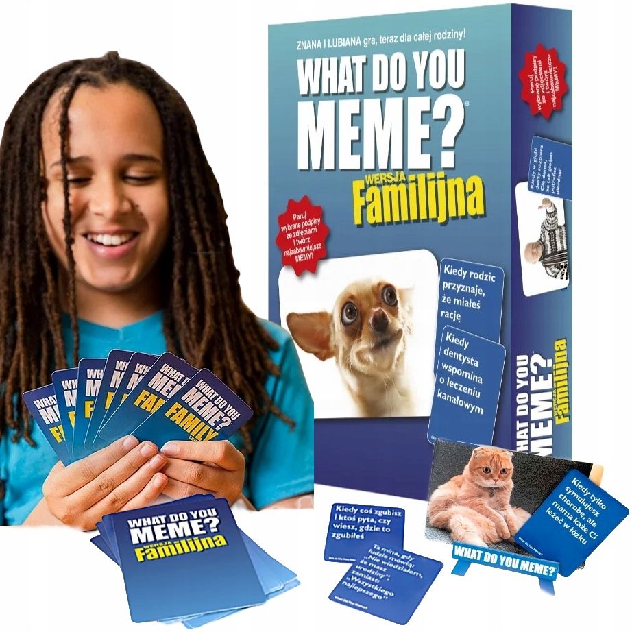 GRA FAMILIJNA KARCIANA WHAT DO YOU MEME? MEMY EPEE – 150293399 - ERLI.pl