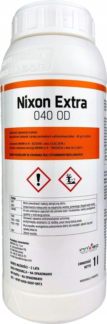 NIXON EXTRA 040OD 1L OPRYSK NA CHWASTY W KUKURYDZY - ERLI.pl