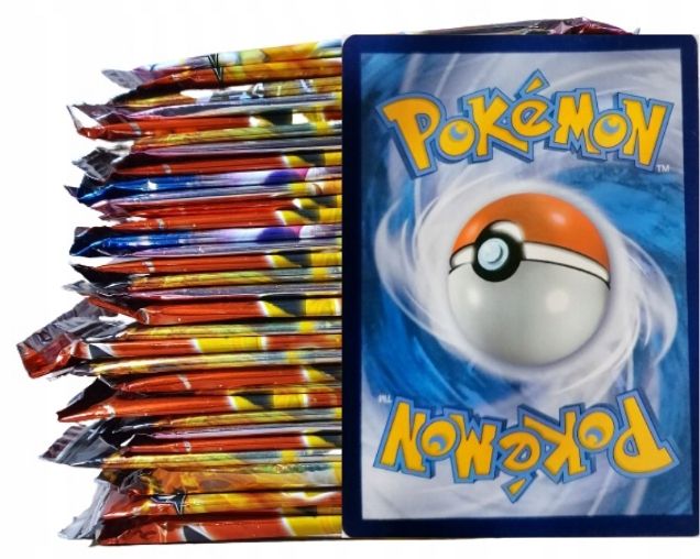 KARTY POKEMON ZESTAW KOLEKCJONERSKI 100 SZTUK - ERLI.pl
