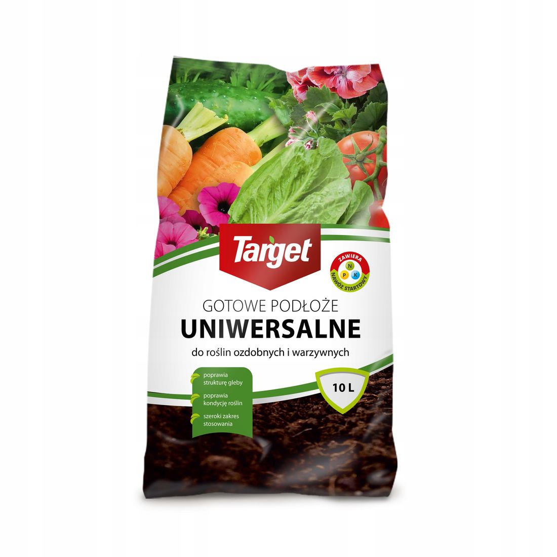 Target Ziemia uniwersalna podłoże ogrodowe do roślin ozdobnych warzyw ...