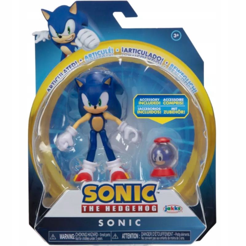 SONIC THE HEDGEHOG RUCHOMA FIGURKA SONIC 10cm - ERLI.pl SONIC THE HEDGEHOG RUCHOMA FIGURKA SONIC 10cm - ERLI.pl