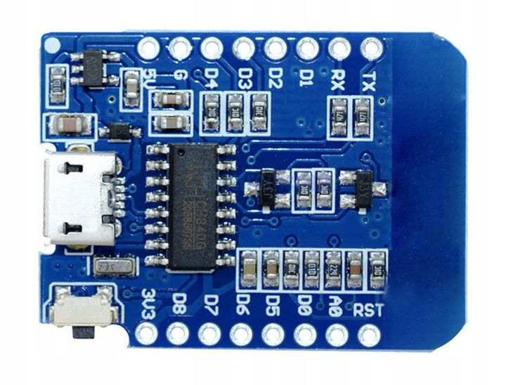 Moduł WiFi WEMOS D1 mini ESP8266-12F Arduino IoT - ERLI.pl Moduł WiFi WEMOS D1 mini ESP8266-12F Arduino IoT - ERLI.pl
