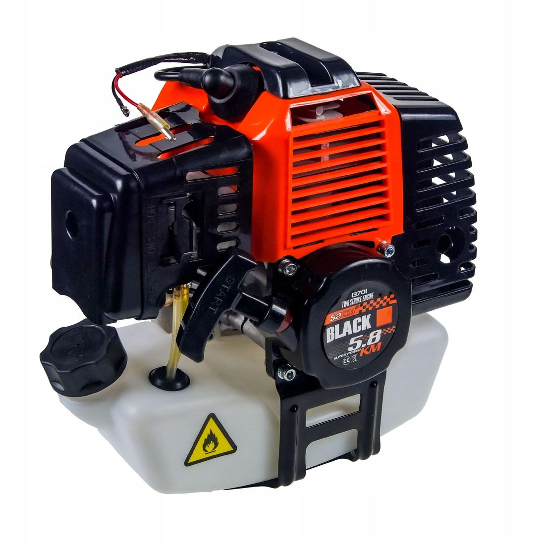SILNIK SPALINOWY DWUSUWOWY DO PODKASZARKI 52CC 5,8 - ERLI.pl