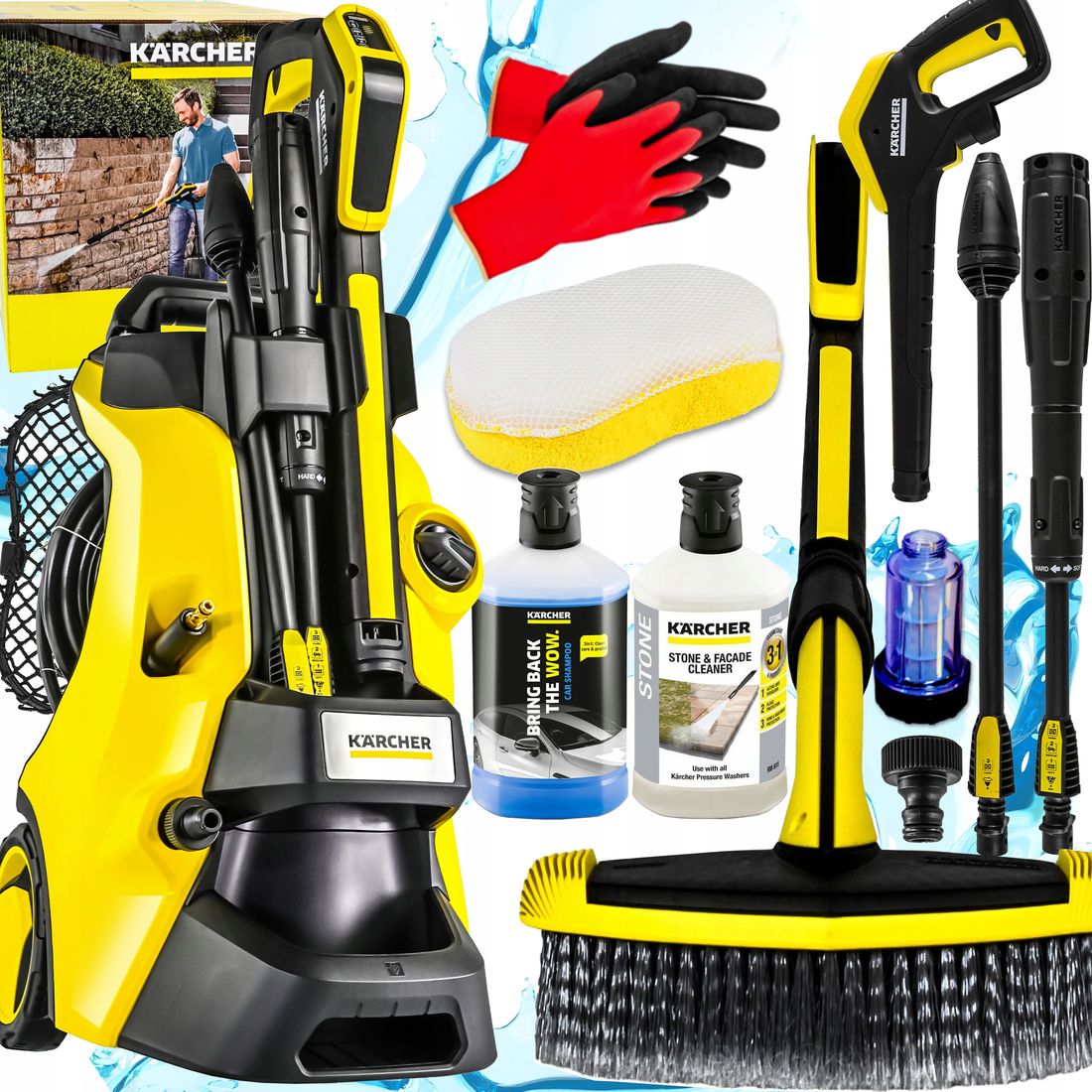 NAJMOCNIEJSZA MYJKA CIŚNIENIOWA KARCHER K5 PRO XXL - ERLI.pl