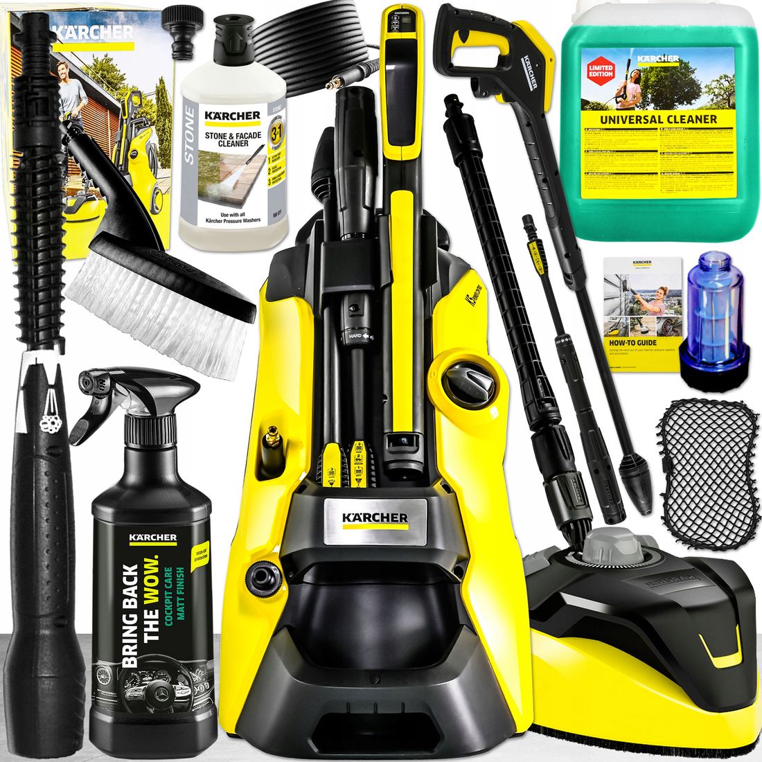 MYJKA CIŚNIENIOWA K 5 KARCHER LANCA Z DYSZĄ ZESTAW - ERLI.pl