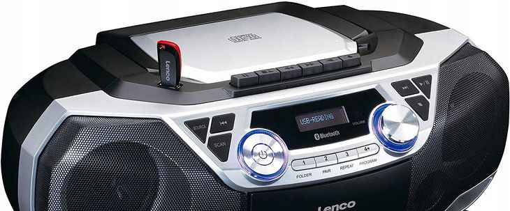 Radioodtwarzacz LENCO SCD-120 CD Mp3 USB Bluetooth - ERLI.pl