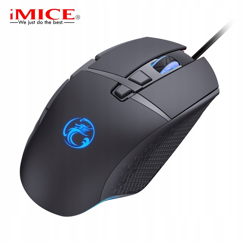 Myszka Gamingowa iMICE T91 7200 DPI RGB Premium - ERLI.pl