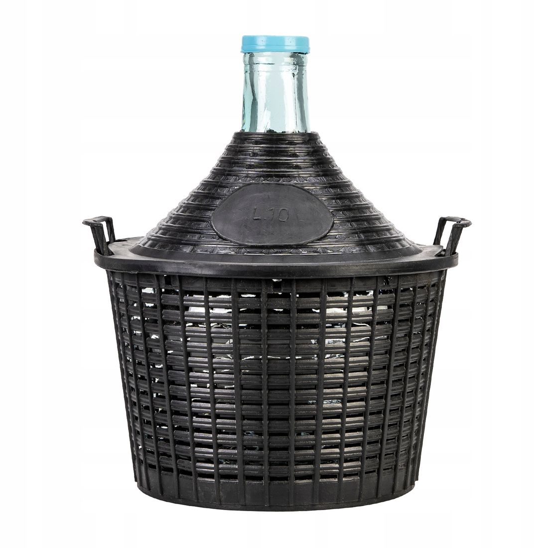 BALON DAMA GĄSIOR GALON 10L do WINA CYDRU w KOSZU - ERLI.pl