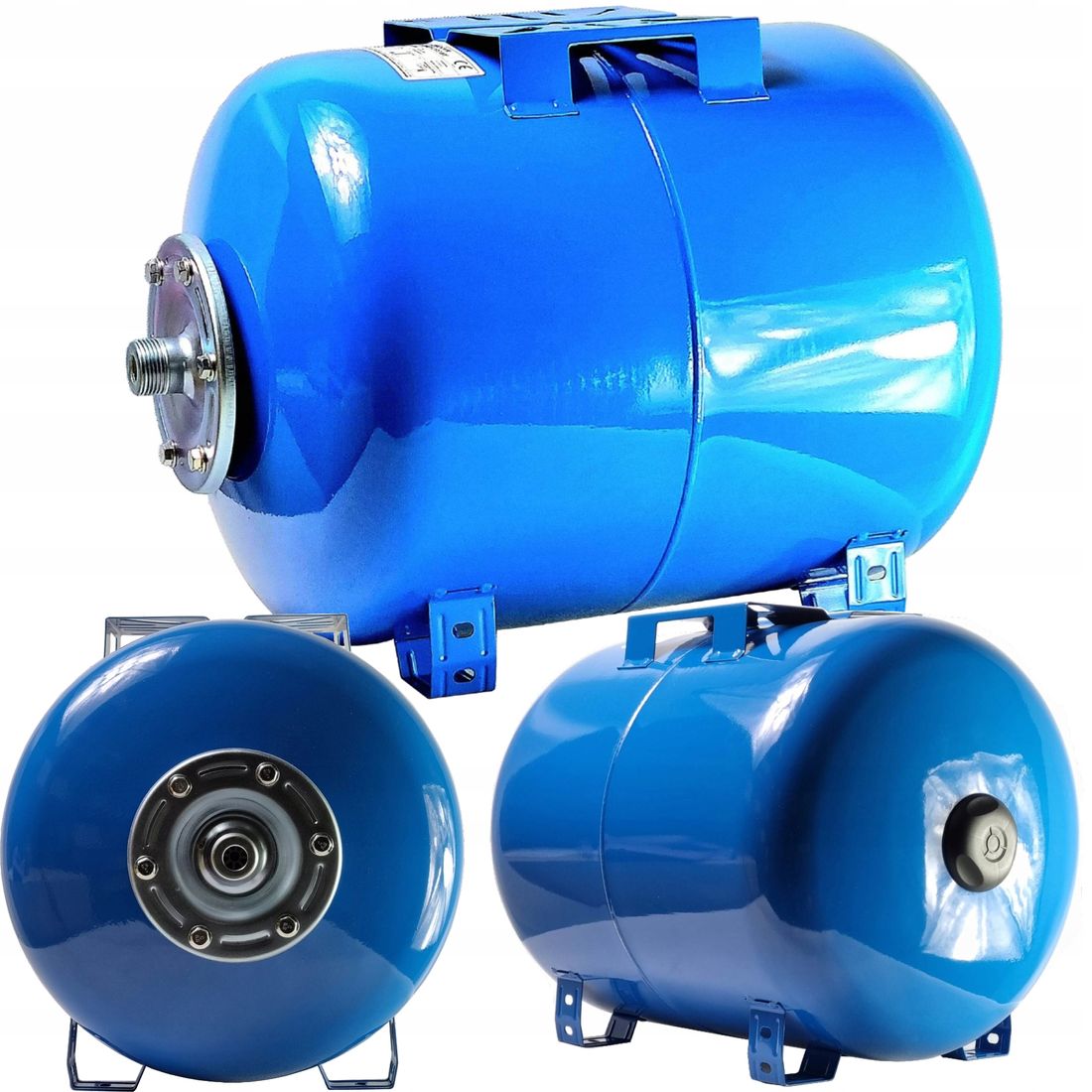 ZBIORNIK PRZEPONOWY 100L HYDROFOROWY HYDROFOR STAL - ERLI.pl