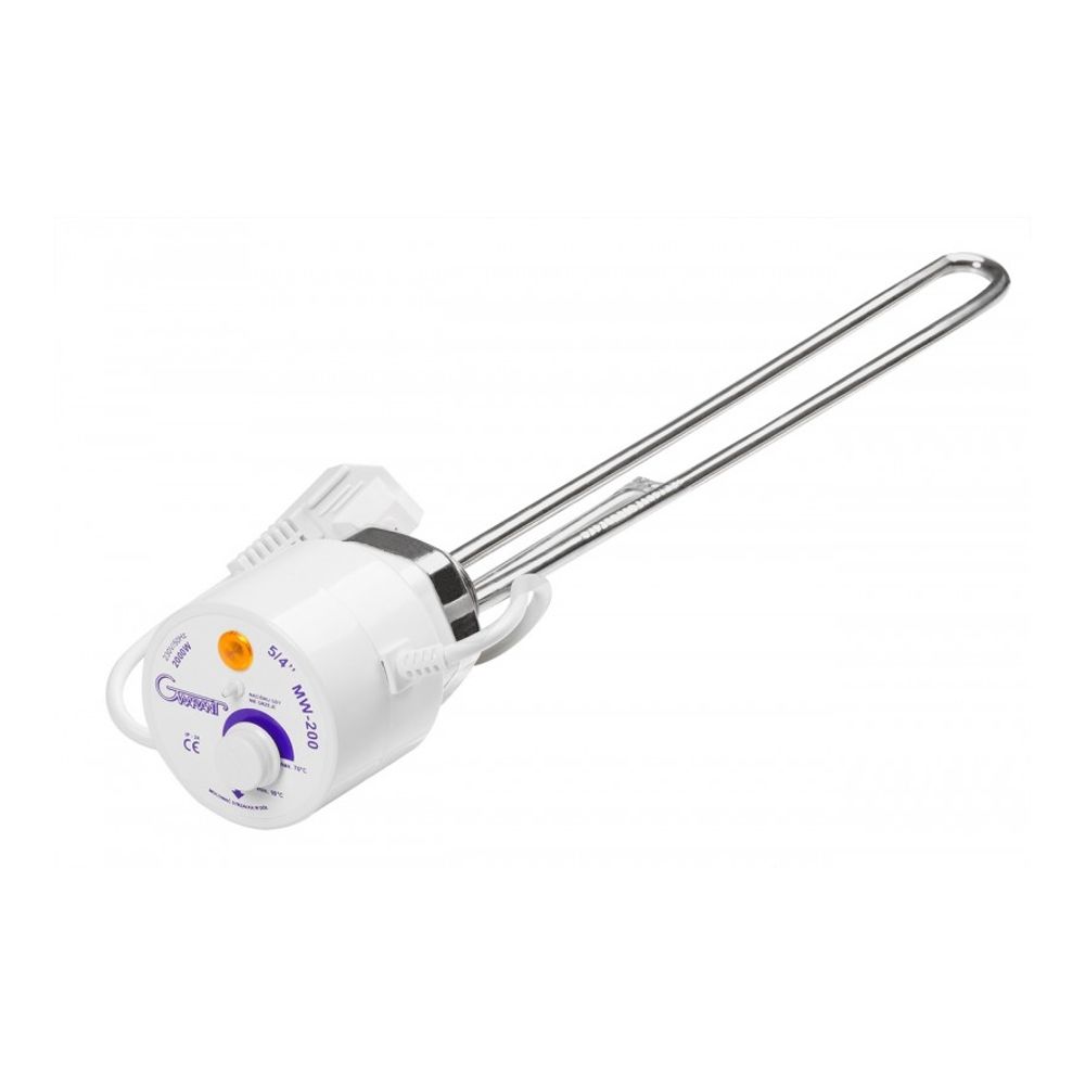 GRZAŁKA DO BOJLERA 1" cal Z TERMOSTATEM 3kW 3000W ELEMENT GRZEJNY Z ...