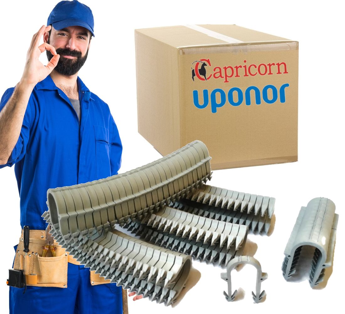 KLIPSY SPINKI DO TAKERA UPONOR 250szt TACKER Spinki Do Podłogówki 50mm ...