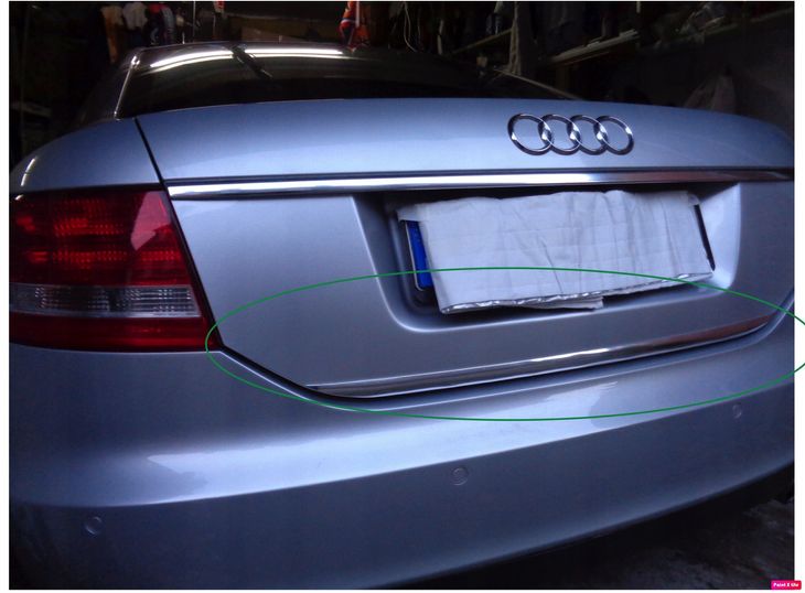 Audi A6 C6 Sedan Listwa Chrom Chromowana Na Klape Erli Pl