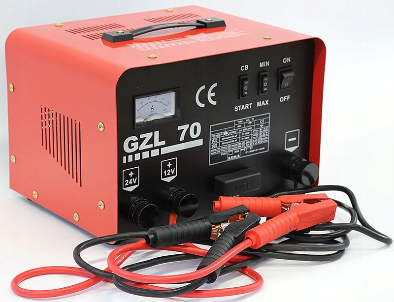 PROSTOWNIK GZL70 Z ROZRUCHEM ŁADOWARKA 12V 24V - ERLI.pl