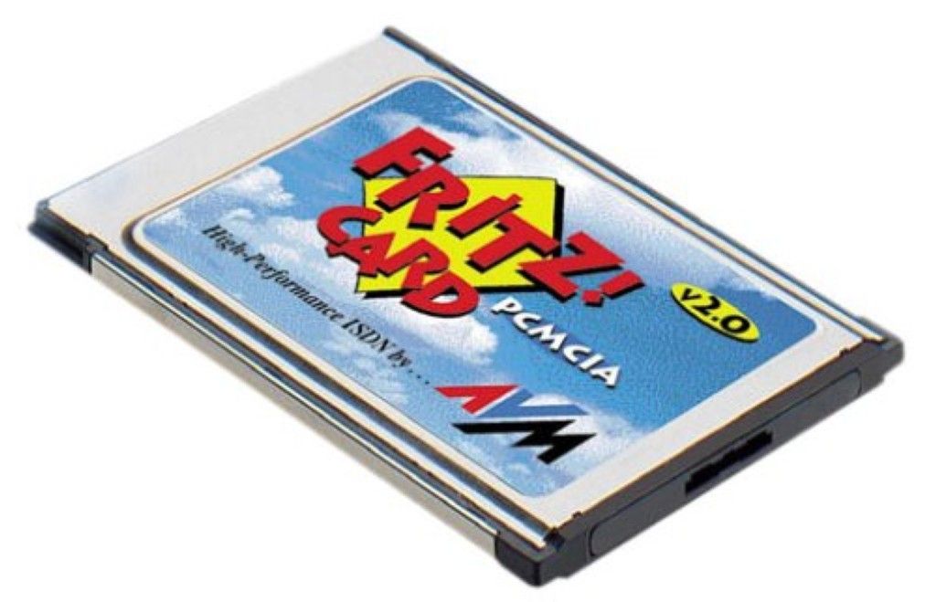 MODEM ISDN PCMCIA Fritz! Card v2.0 NOWY - ERLI.pl
