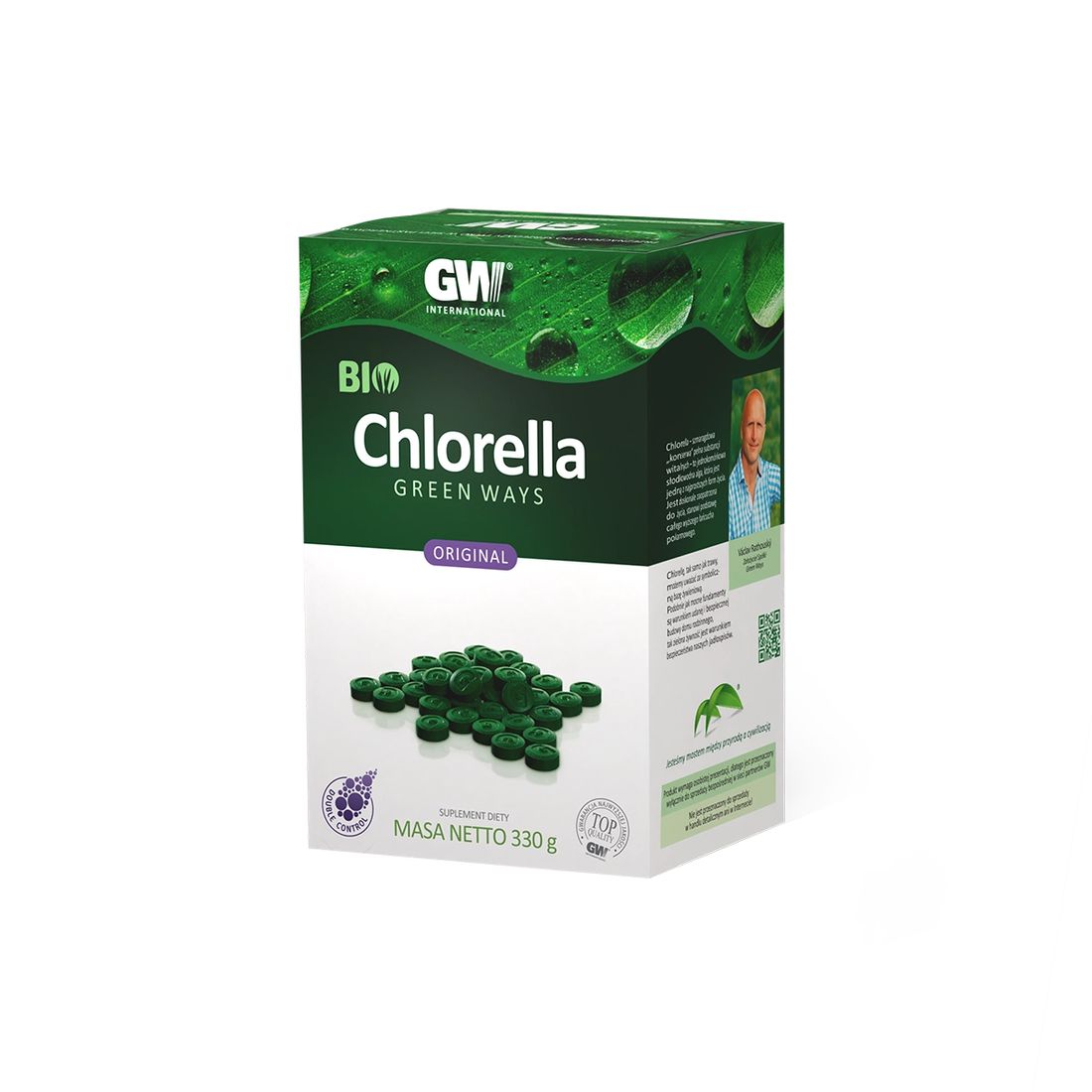 BIO CHLORELLA Green Ways tabletki 300G - ERLI.pl