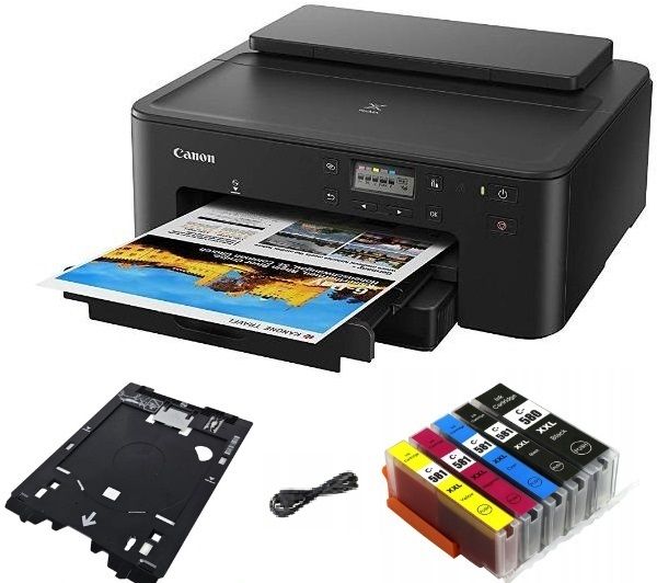 Drukarka CANON PIXMA TS705a Tusze 581 580 XXL - ERLI.pl