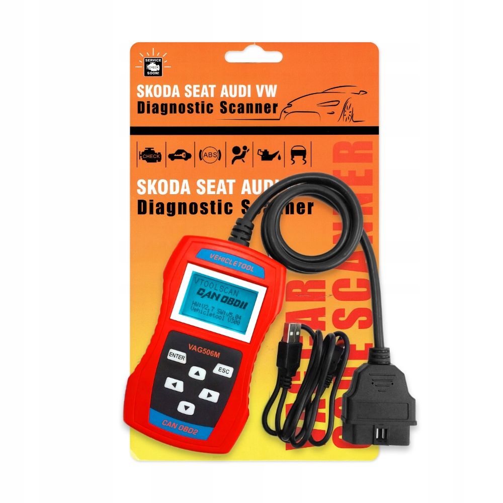Skaner Tester Diagnostyczny OBD2 do Volkswagen VAG – 151954152 - ERLI.pl