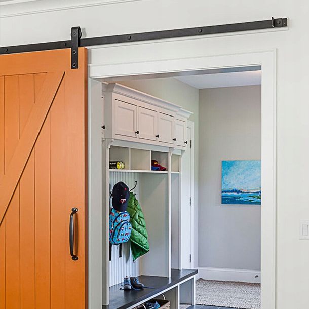 SYSTEM DRZWI PRZESUWNYCH LOFT RETRO 2m BARN DOOR - ERLI.pl SYSTEM DRZWI PRZESUWNYCH LOFT RETRO 2m BARN DOOR - ERLI.pl